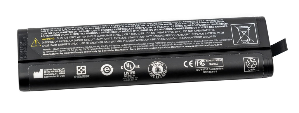 Spacelabs 91390 Qube Compact Monitor (146-0142-01) Battery (OEM ...