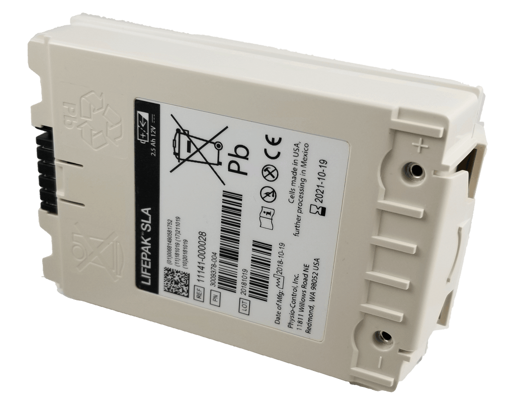Physio-Control Lifepak 12V SLA Version 11141-000028, 3009378 Battery ...