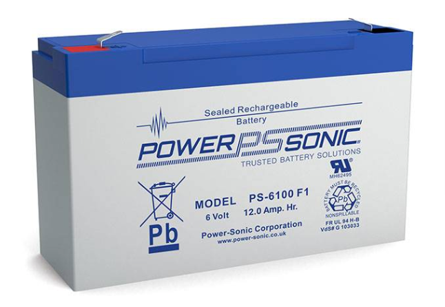 Ferno Ille T.H.E. Medical Lift Battery (Requires 4/unit ...